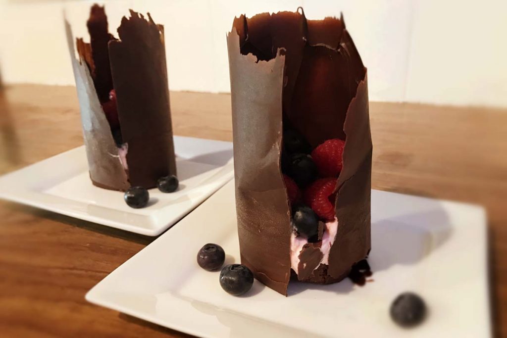 Easy Follow Chocolate and Raspberry Tower Recipe - Pikalily Food Blog