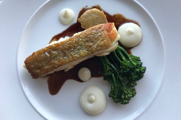Roast cod main course - PIKALILY